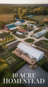 10 Acre Homestead Ideas and Layouts