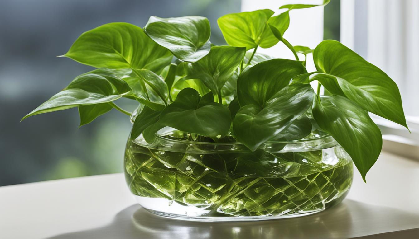 Growing Pothos in Water at Home