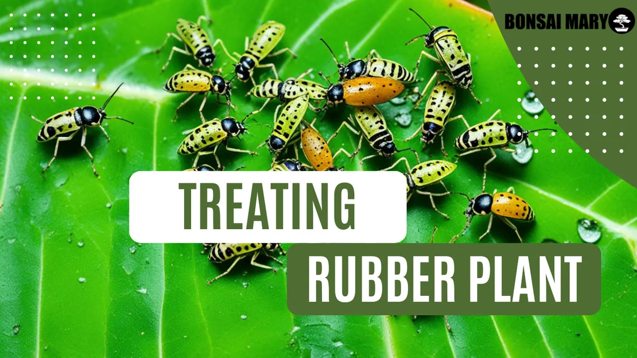 Combat Rubber Plant Pests and Diseases Easily