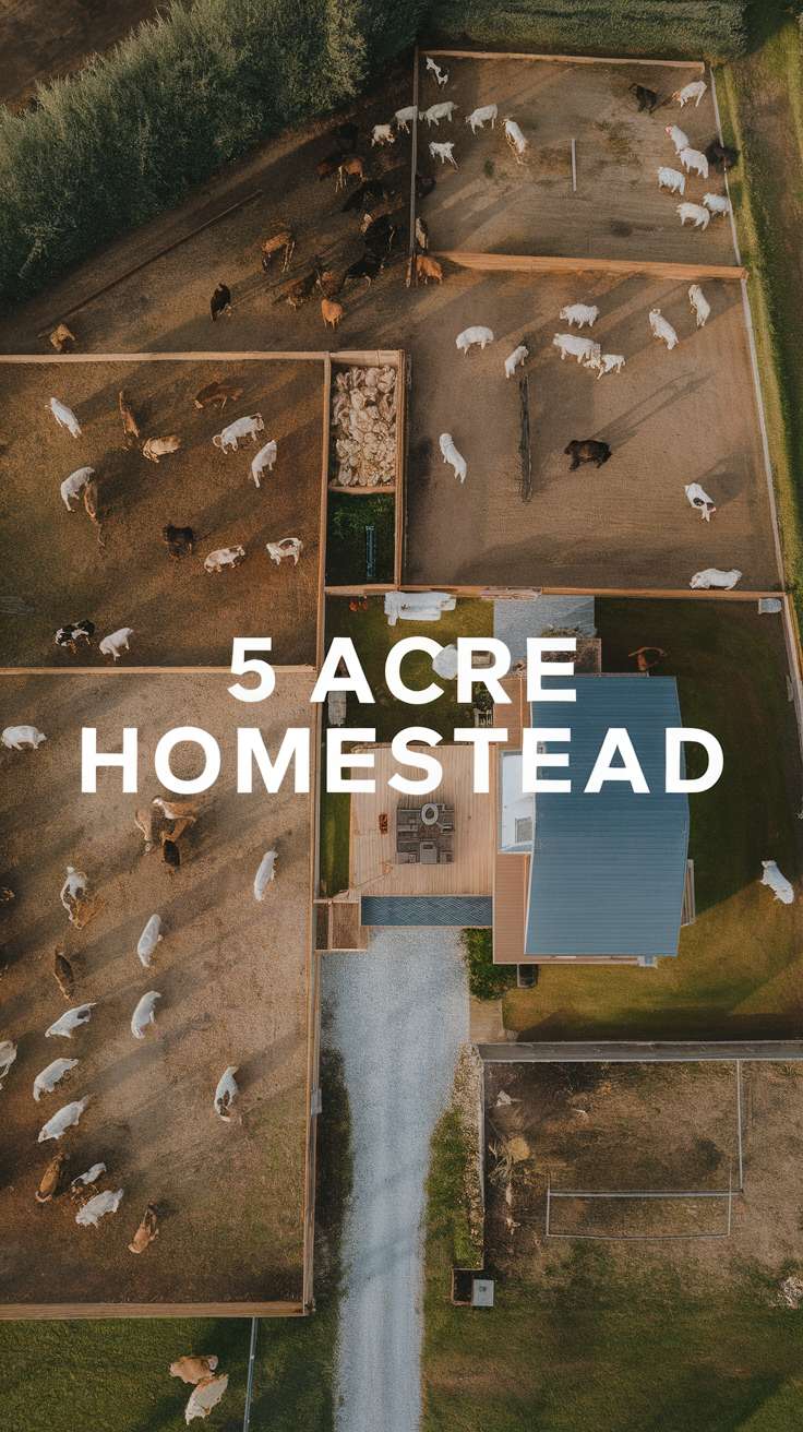 5 Acre Homesteading Ideas