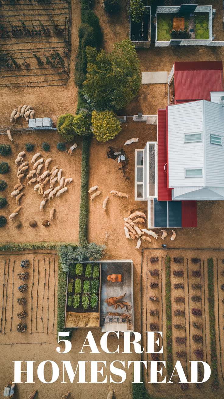 5 Acre Homesteading Ideas