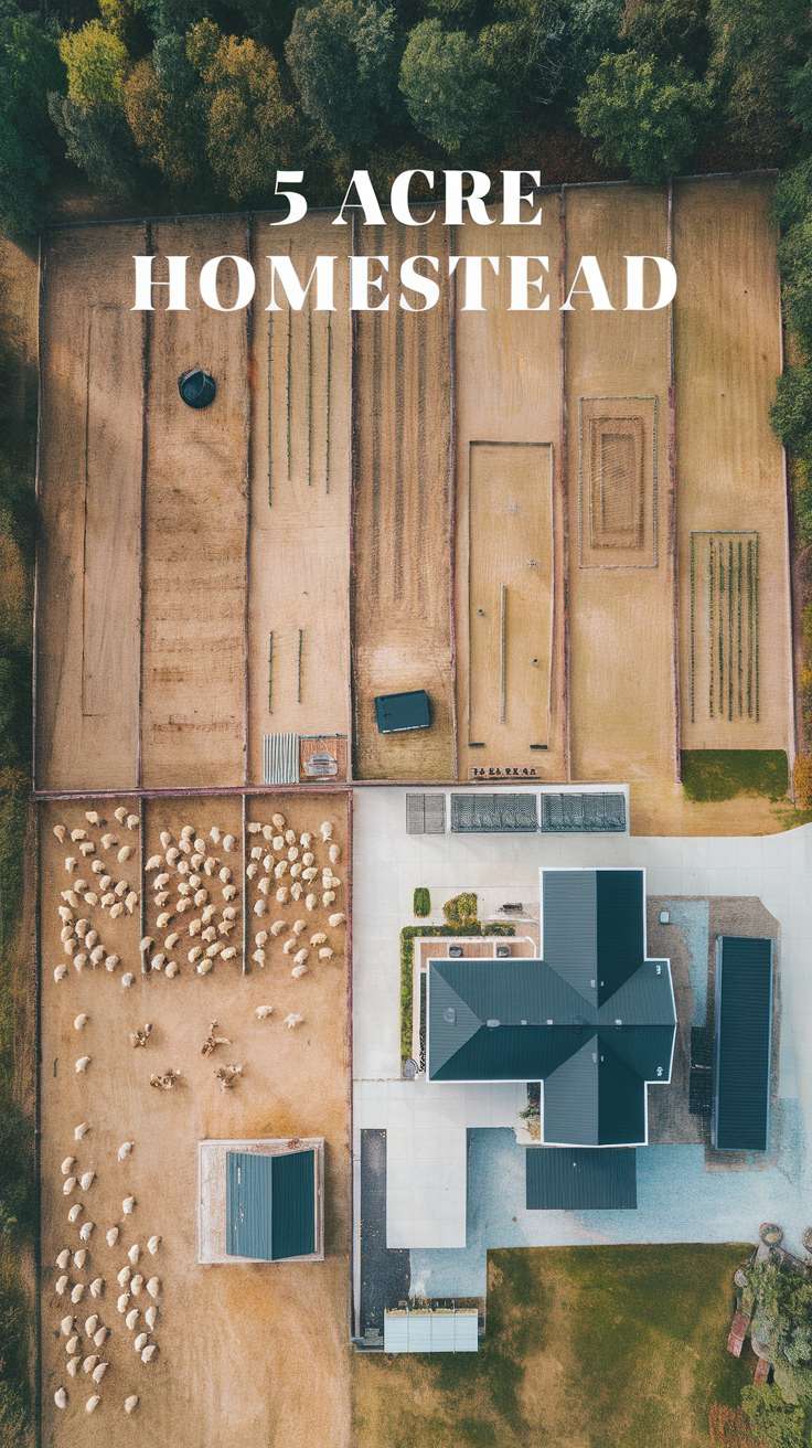 5 Acre Homesteading Ideas