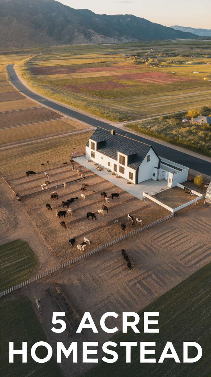 5 Acre Homesteading Ideas