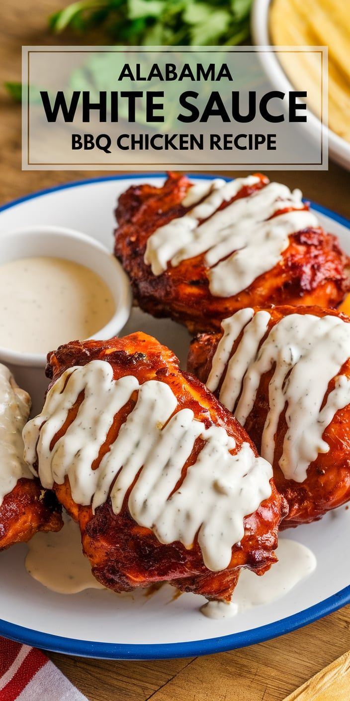 Alabama White Sauce BBQ Chicken Recipe