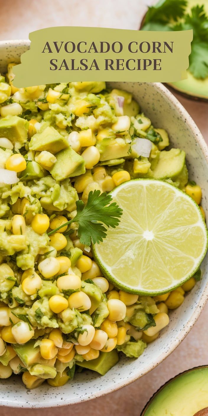 Avocado Corn Salsa Recipe