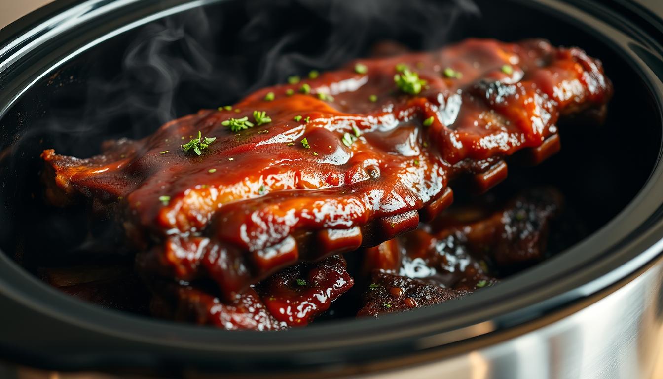 BBQ Ribs Crockpot Recipe