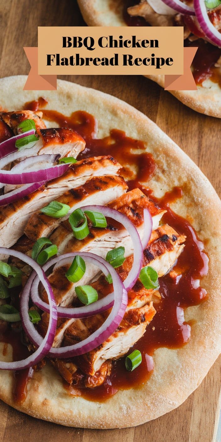 BBQ Chicken Flatbread Recipe