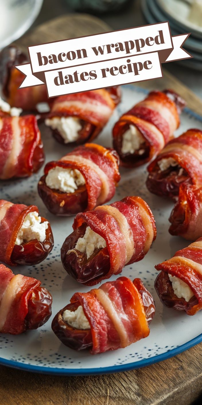 Bacon Wrapped Dates Recipe