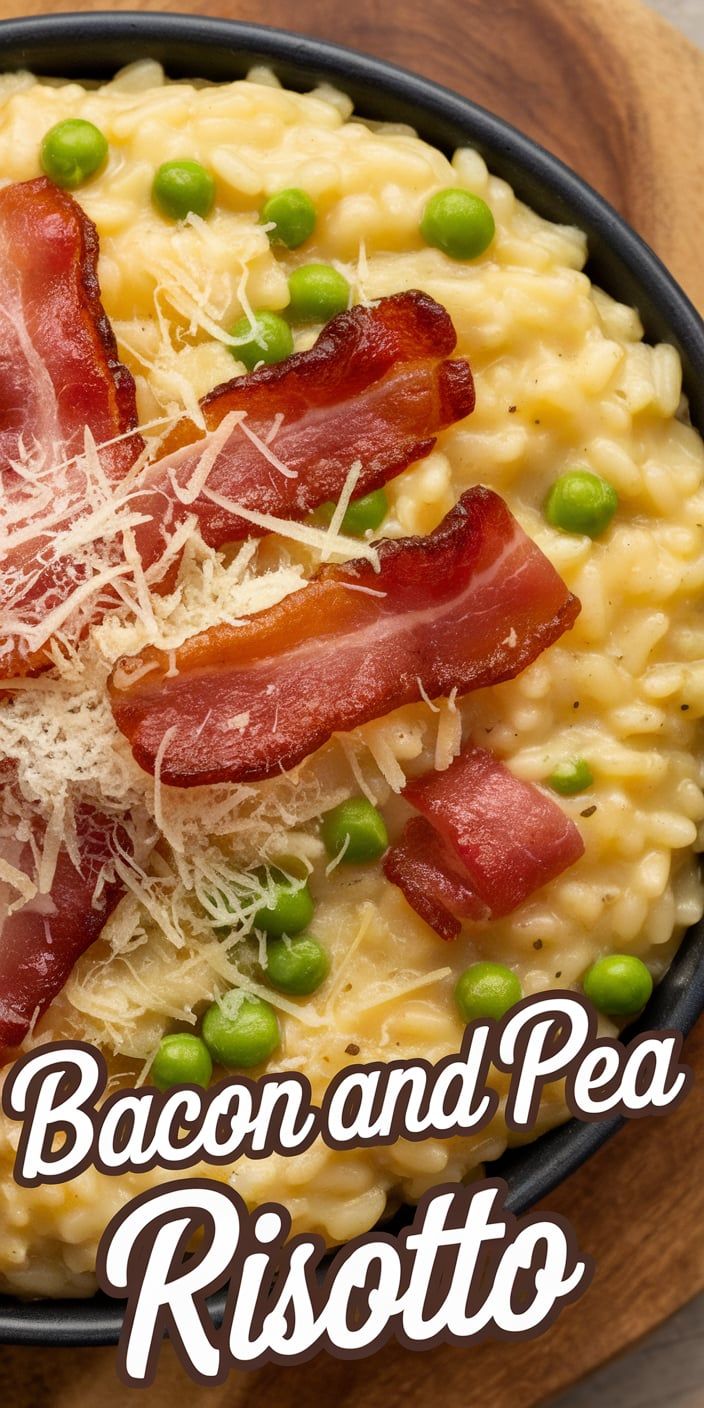 Bacon and Pea Risotto Recipe