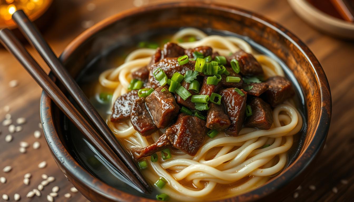 Beef and Noodles