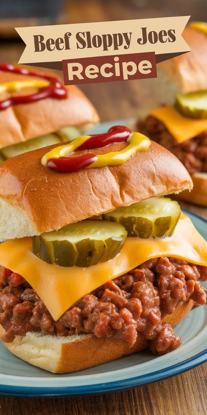 Beef Sloppy Joes Recipe