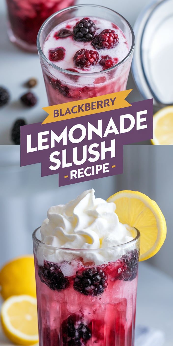 Blackberry Lemonade Slush Recipe