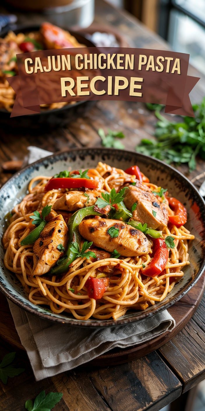 Cajun Chicken Pasta Recipe