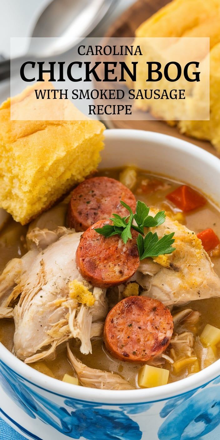 Carolina Chicken Bog with Smoked Sausage Recipe
