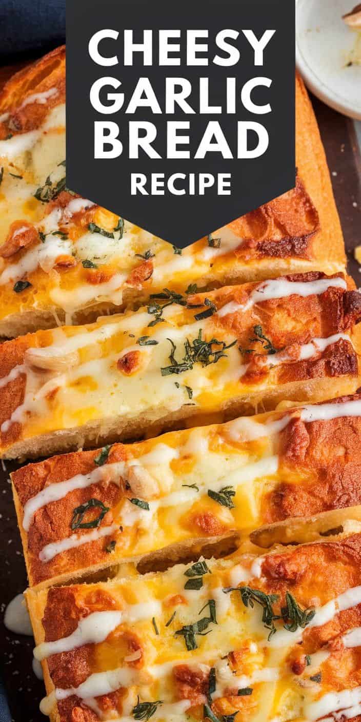 Cheesy Garlic Bread Recipe