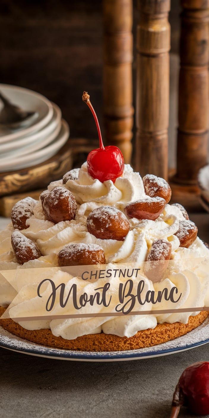 Chestnut Mont Blanc Recipe