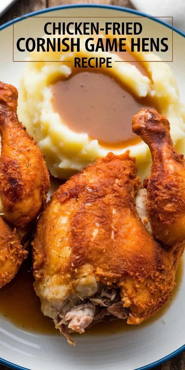 Chicken-Fried Cornish Game Hens Recipe