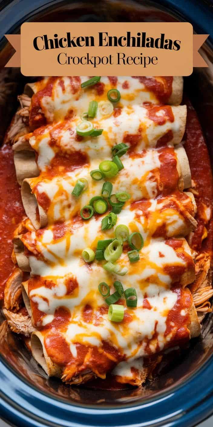 Chicken Enchiladas Crockpot Recipe