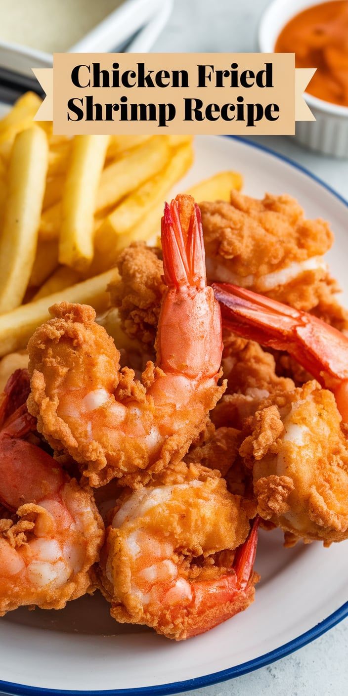 Chicken Fried Shrimp Recipe