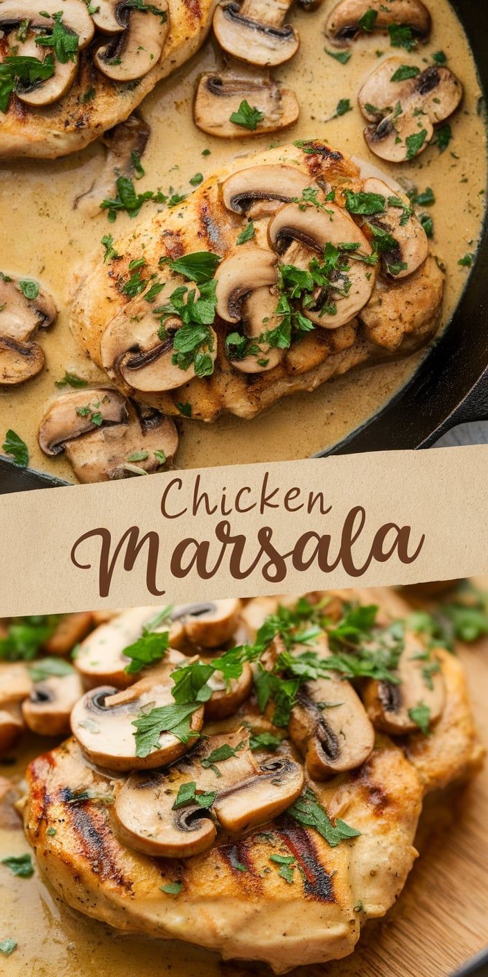 Chicken Marsala