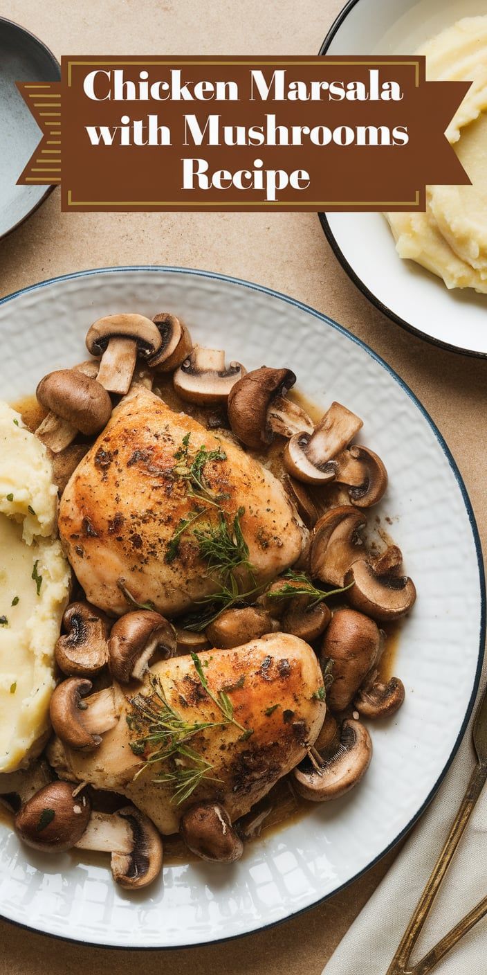 Chicken Marsala with Mushrooms Recipe
