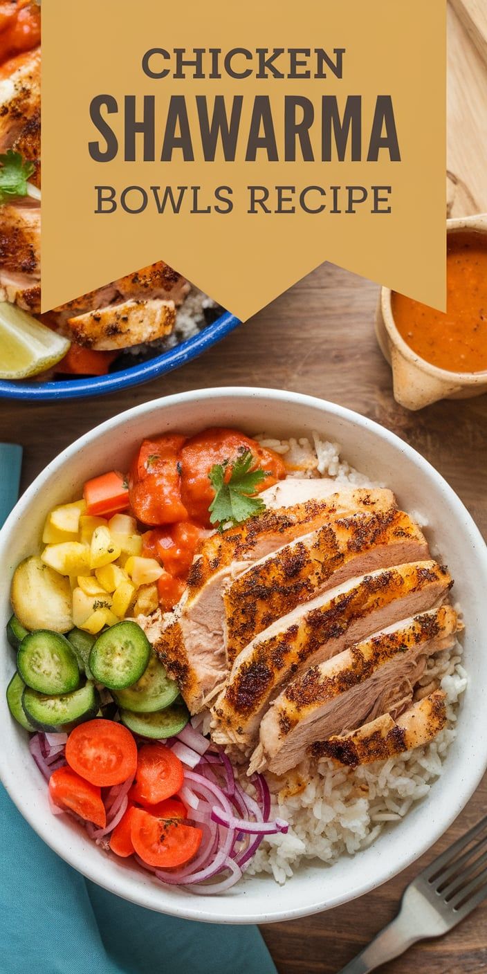 Chicken Shawarma Bowls Recipe