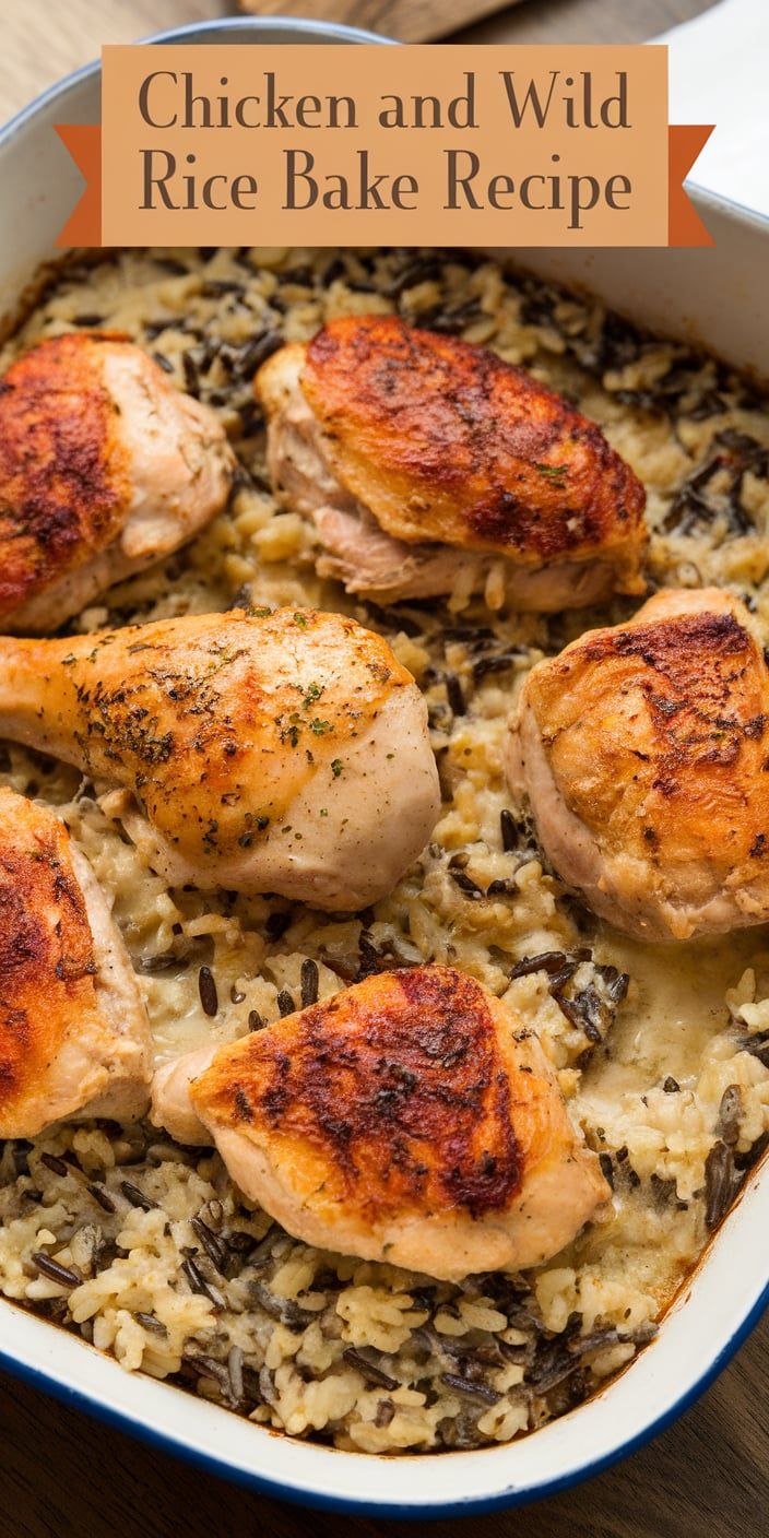 Chicken and Wild Rice Bake Recipe