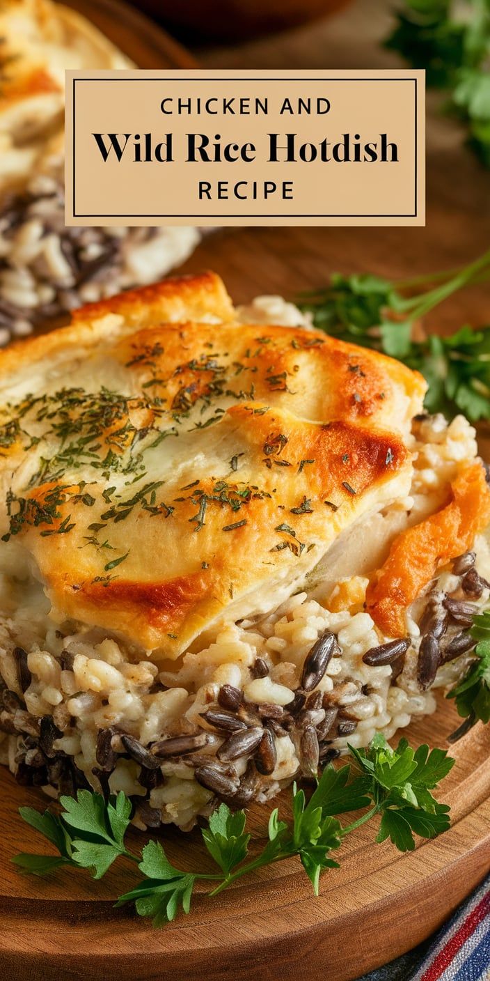 Chicken and Wild Rice Hotdish Recipe