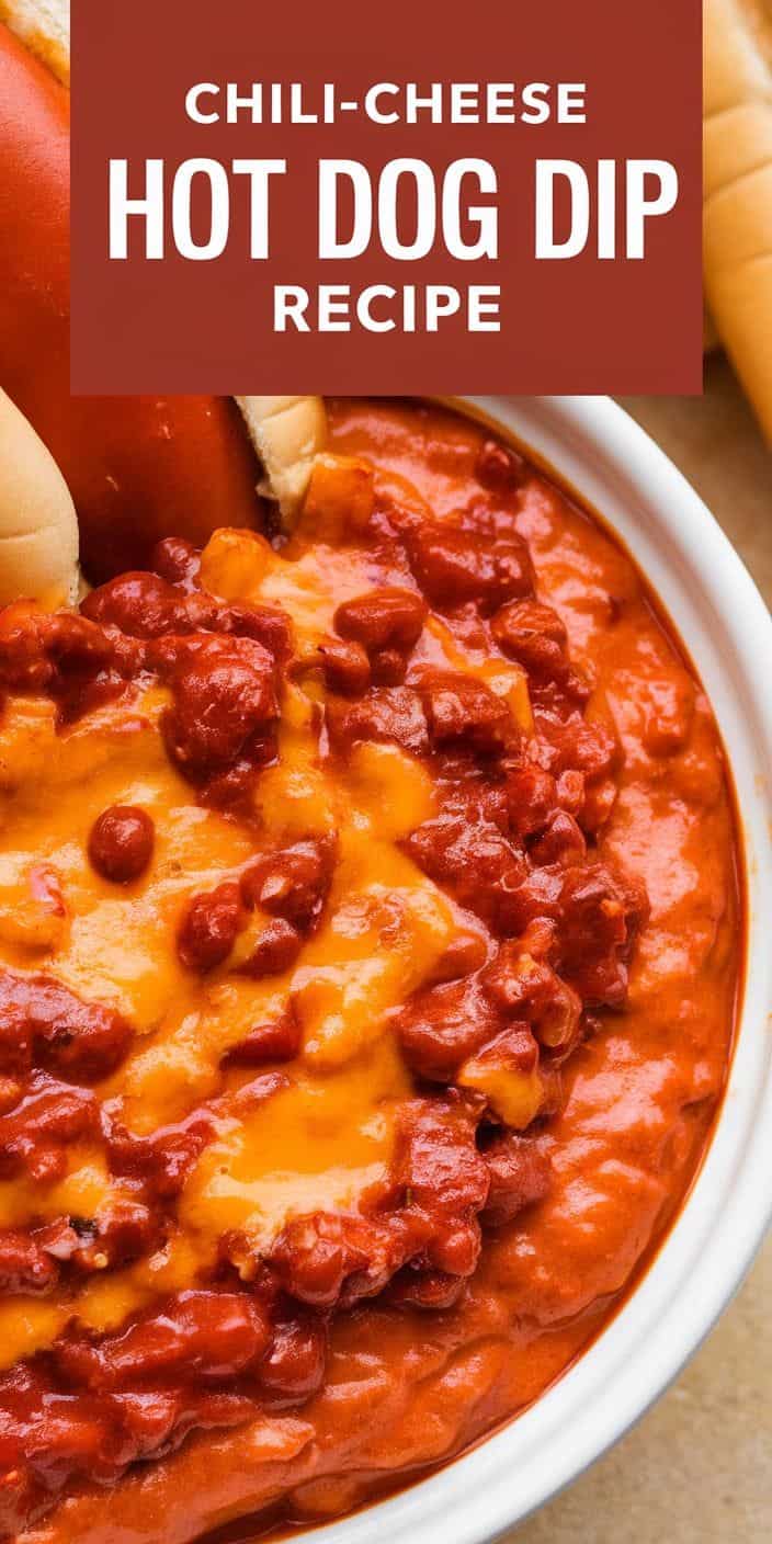 Chili-Cheese Hot Dog Dip Recipe