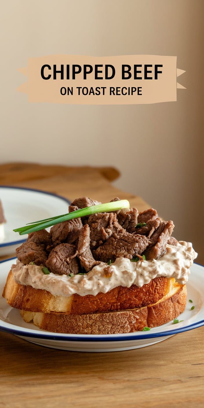 Chipped Beef on Toast Recipe