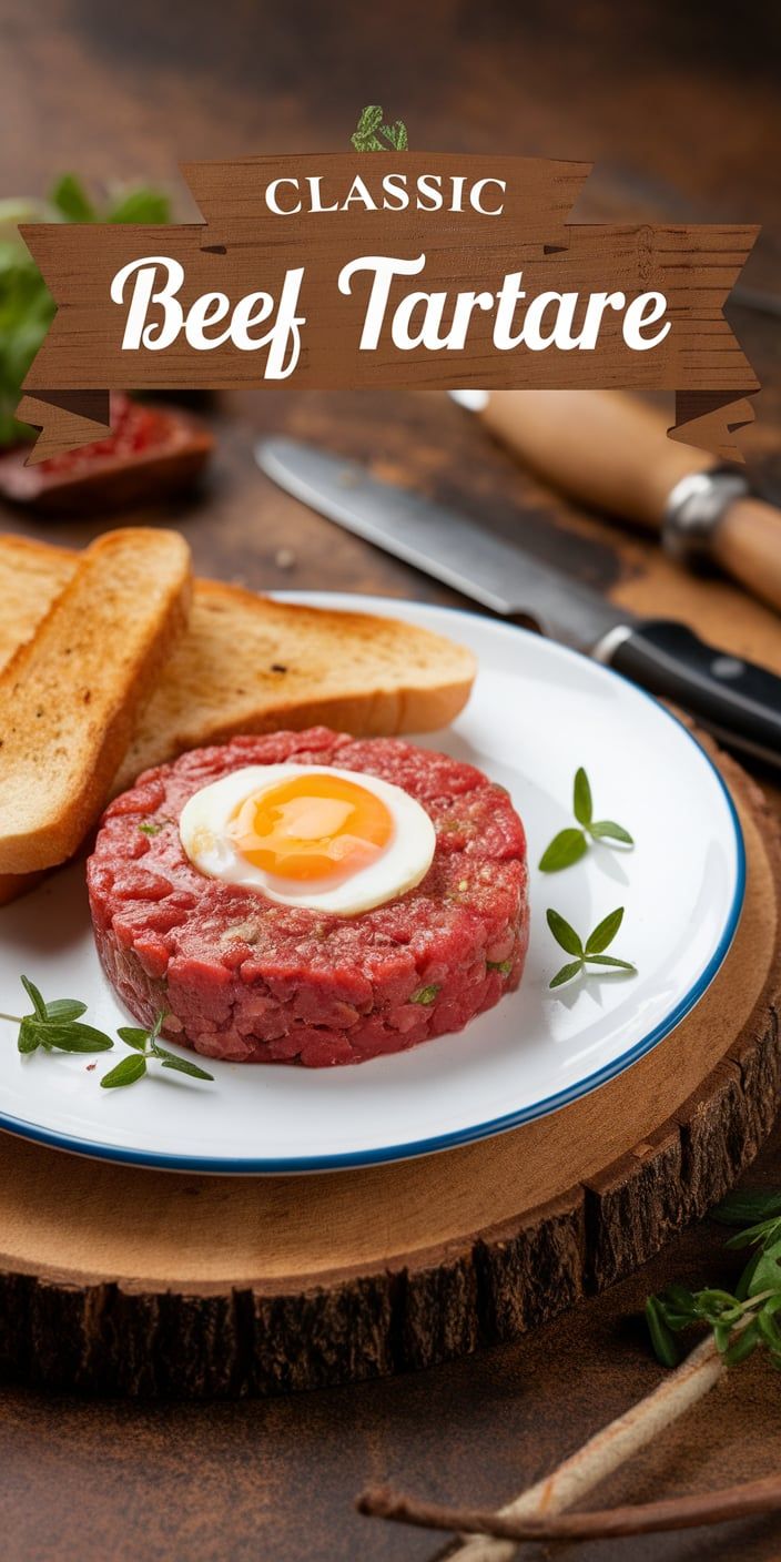 Classic Beef Tartare Recipe