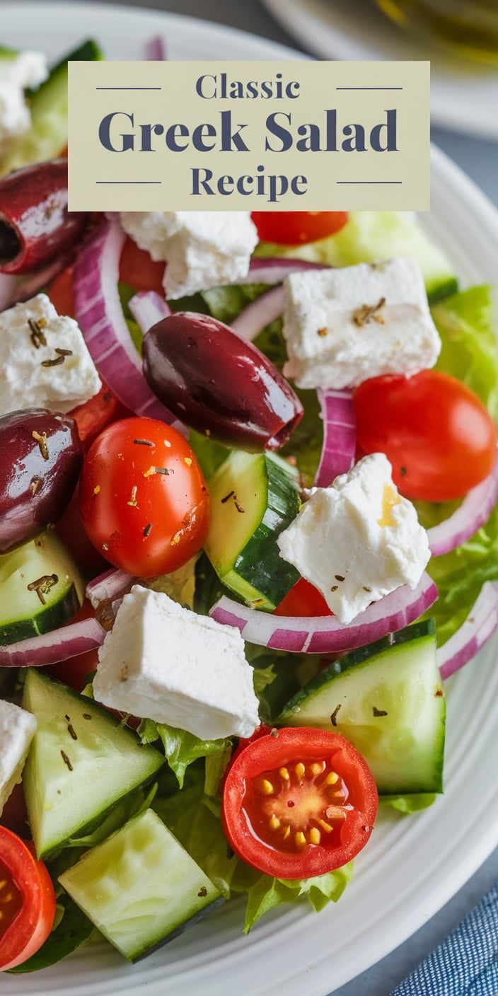 Classic Greek Salad Recipe