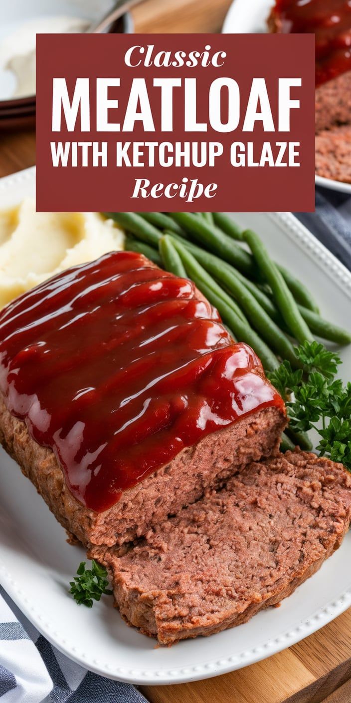 Classic Meatloaf with Ketchup Glaze Recipe