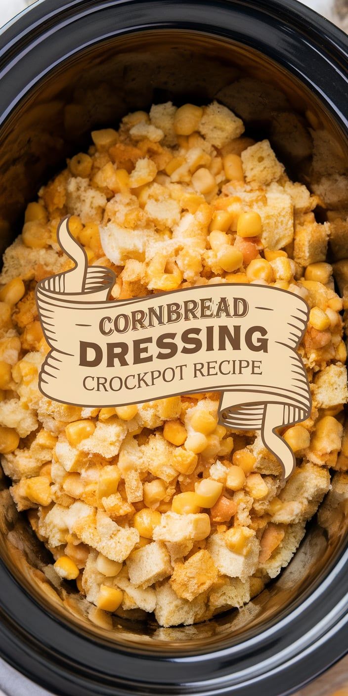 Cornbread Dressing Crockpot Recipe