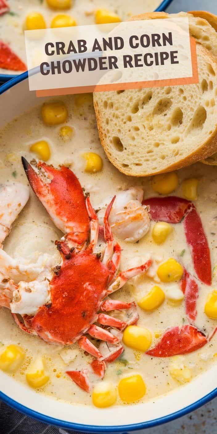 Crab and Corn Chowder Recipe