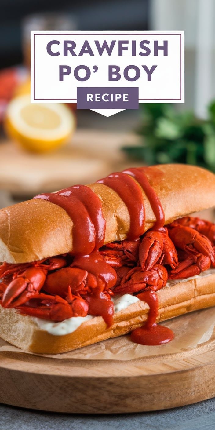 Crawfish Po’ Boy Recipe