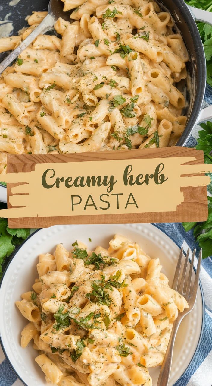 Creamy Herb Pasta