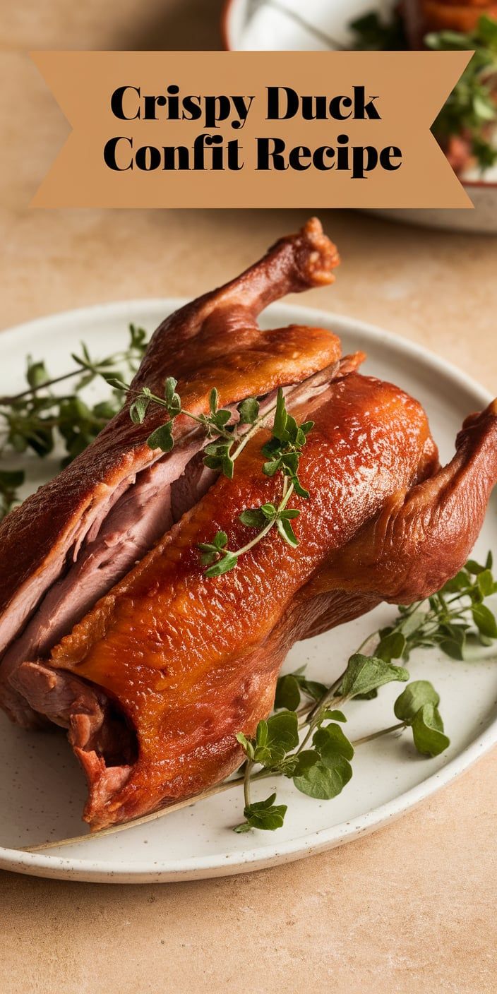 Crispy Duck Confit Recipe