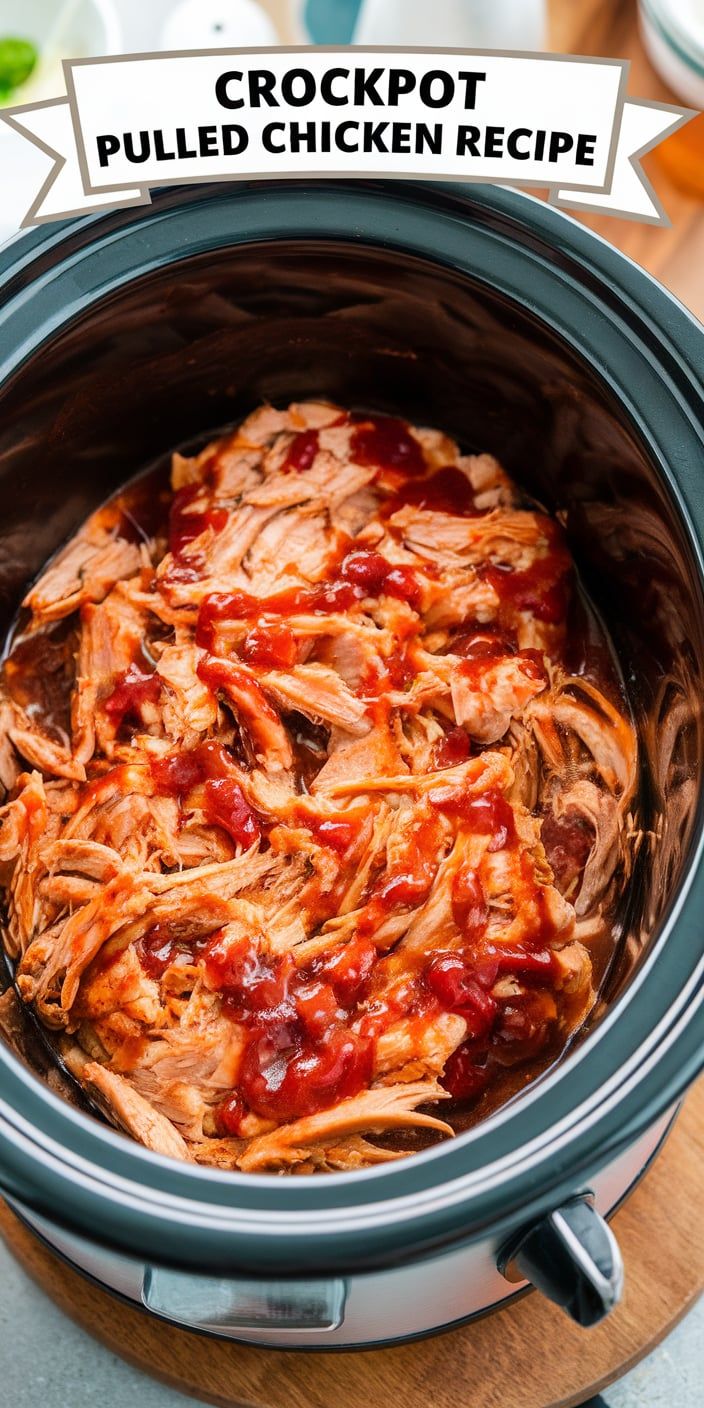 Crockpot Pulled Chicken Recipe