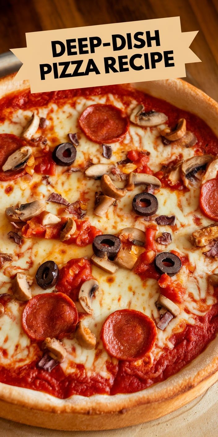 Deep-Dish Pizza Recipe