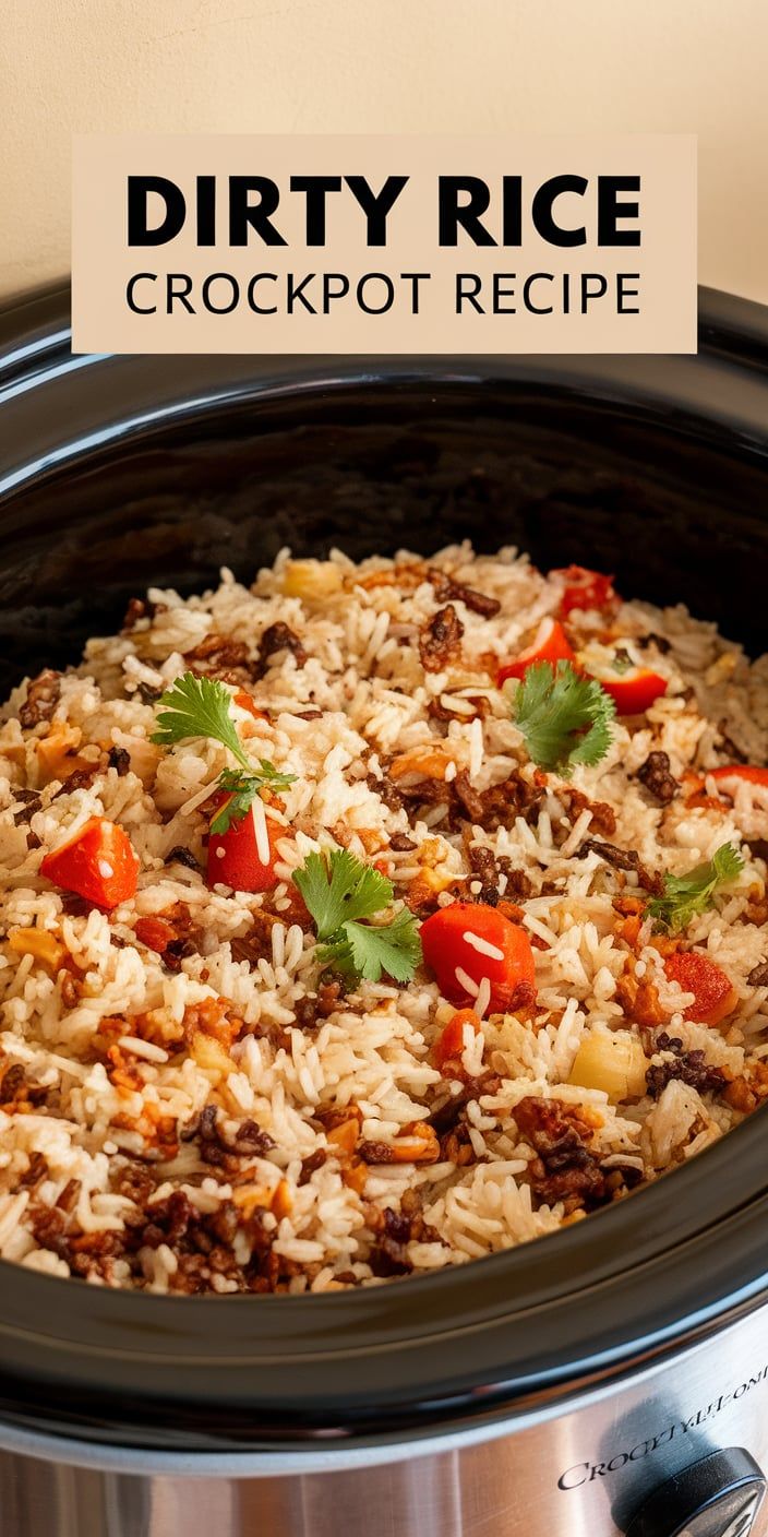 Dirty Rice Crockpot Recipe
