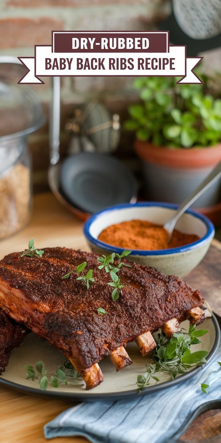 Dry-Rubbed Baby Back Ribs Recipe