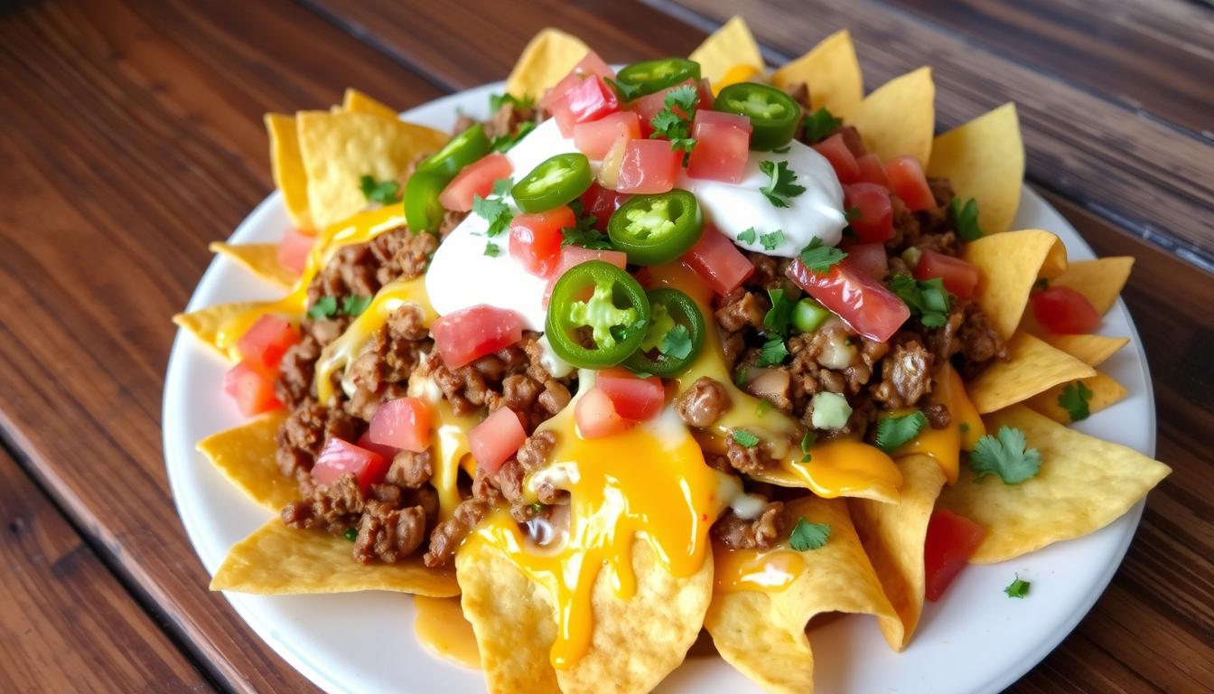 Easy Beef Nachos Recipe