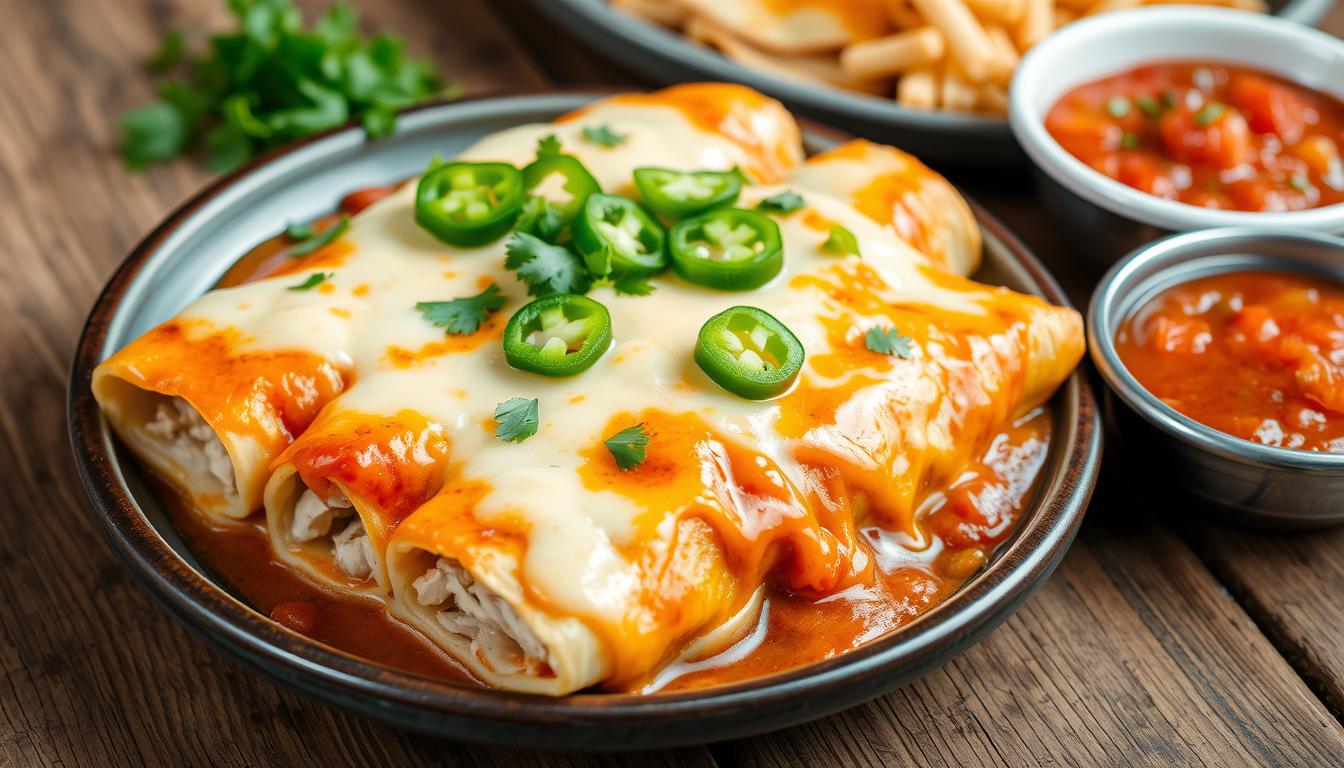 Easy Chicken Enchiladas Recipe