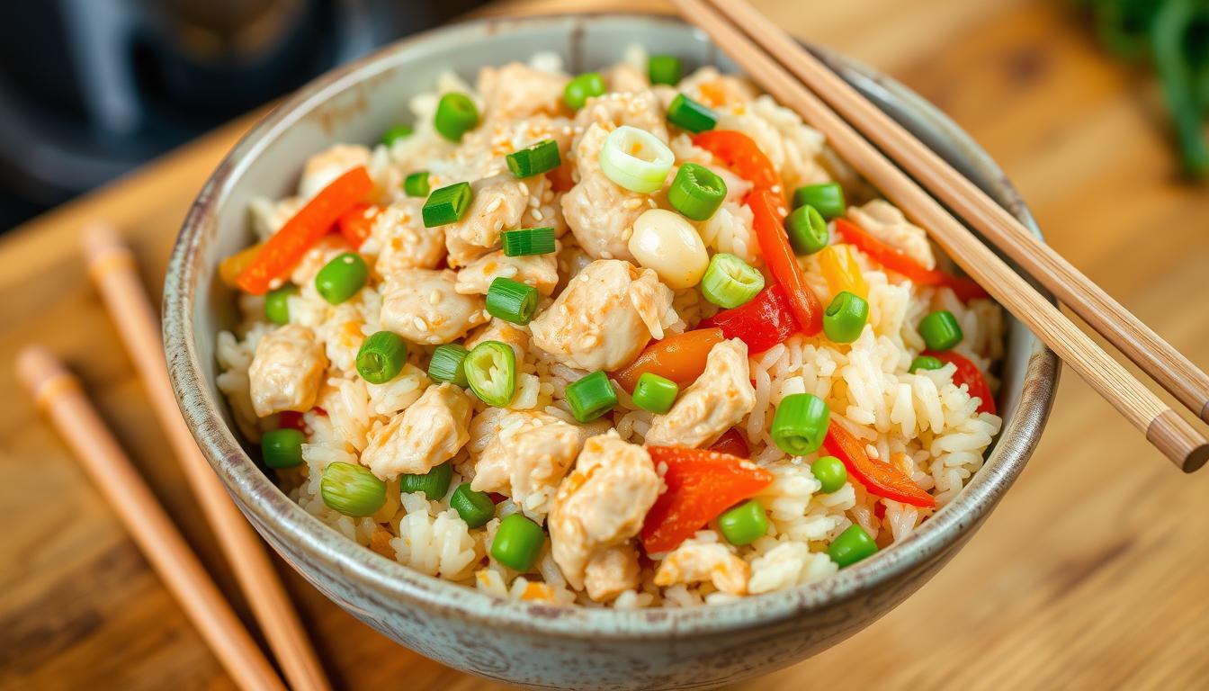Easy Chicken Fried Rice Bowls Recipe