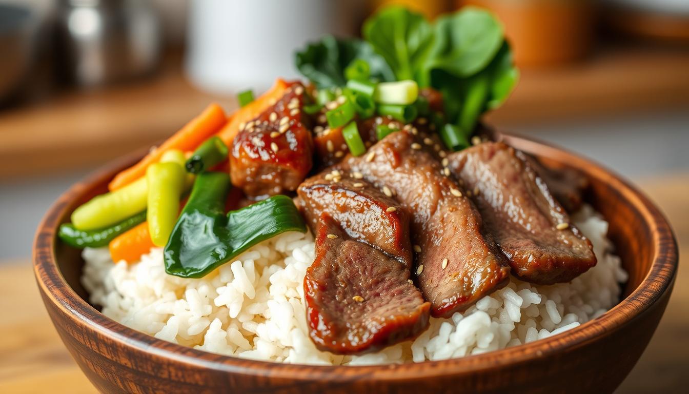 Easy Korean Beef Bowls Recipe