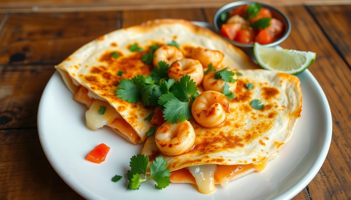 Easy Shrimp Quesadillas Recipe