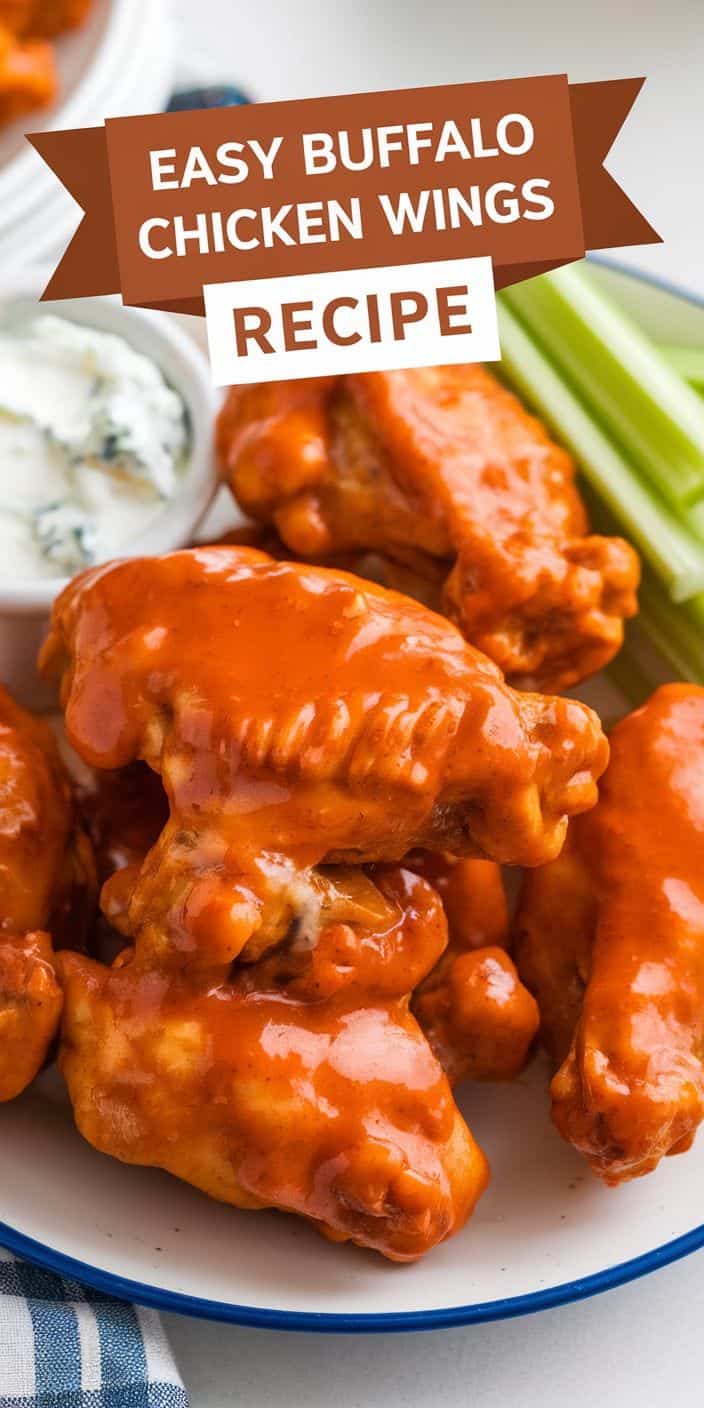 Easy Buffalo Chicken Wings Recipe