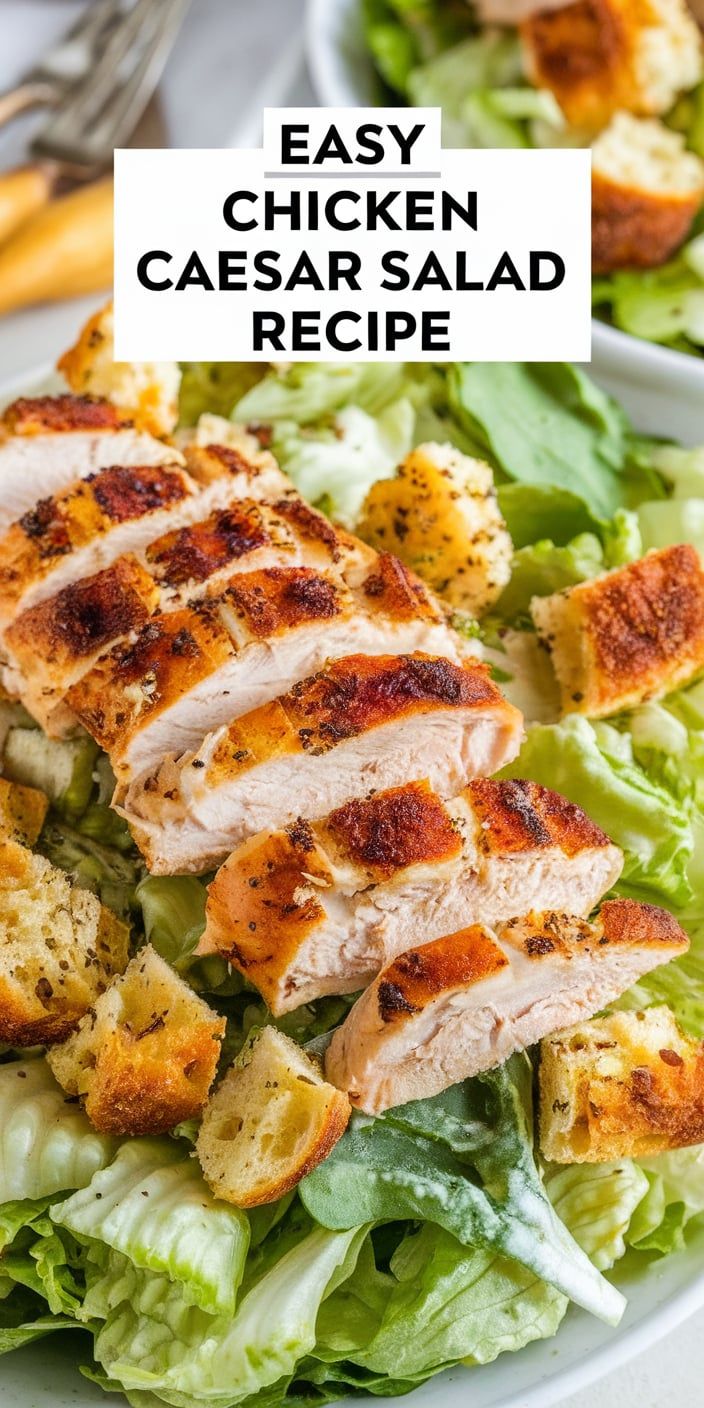 Easy Chicken Caesar Salad Recipe
