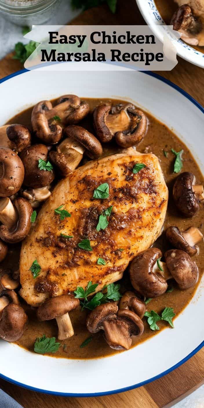Easy Chicken Marsala Recipe